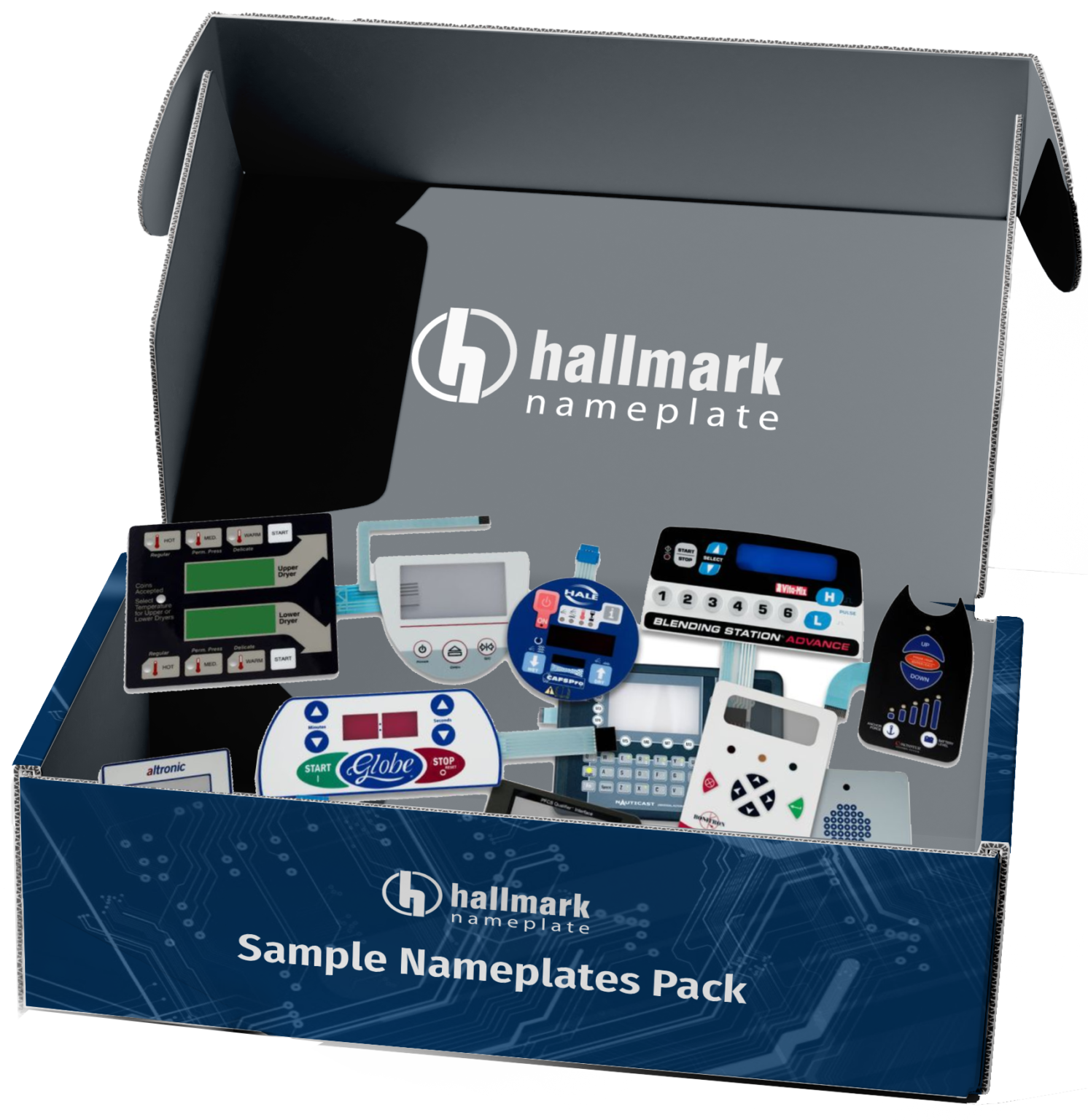 Sample Box - Hallmark Nameplate