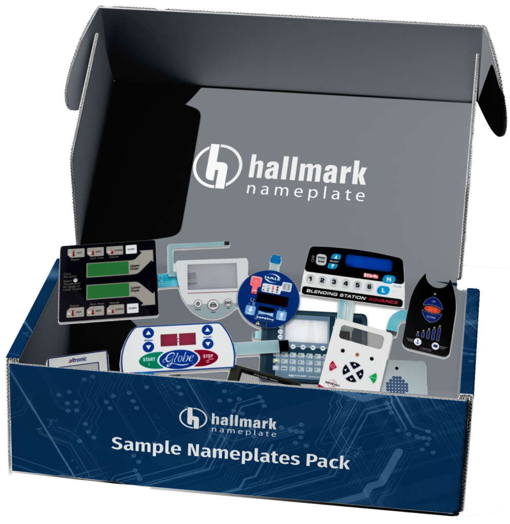 Sample Box - Hallmark Nameplate