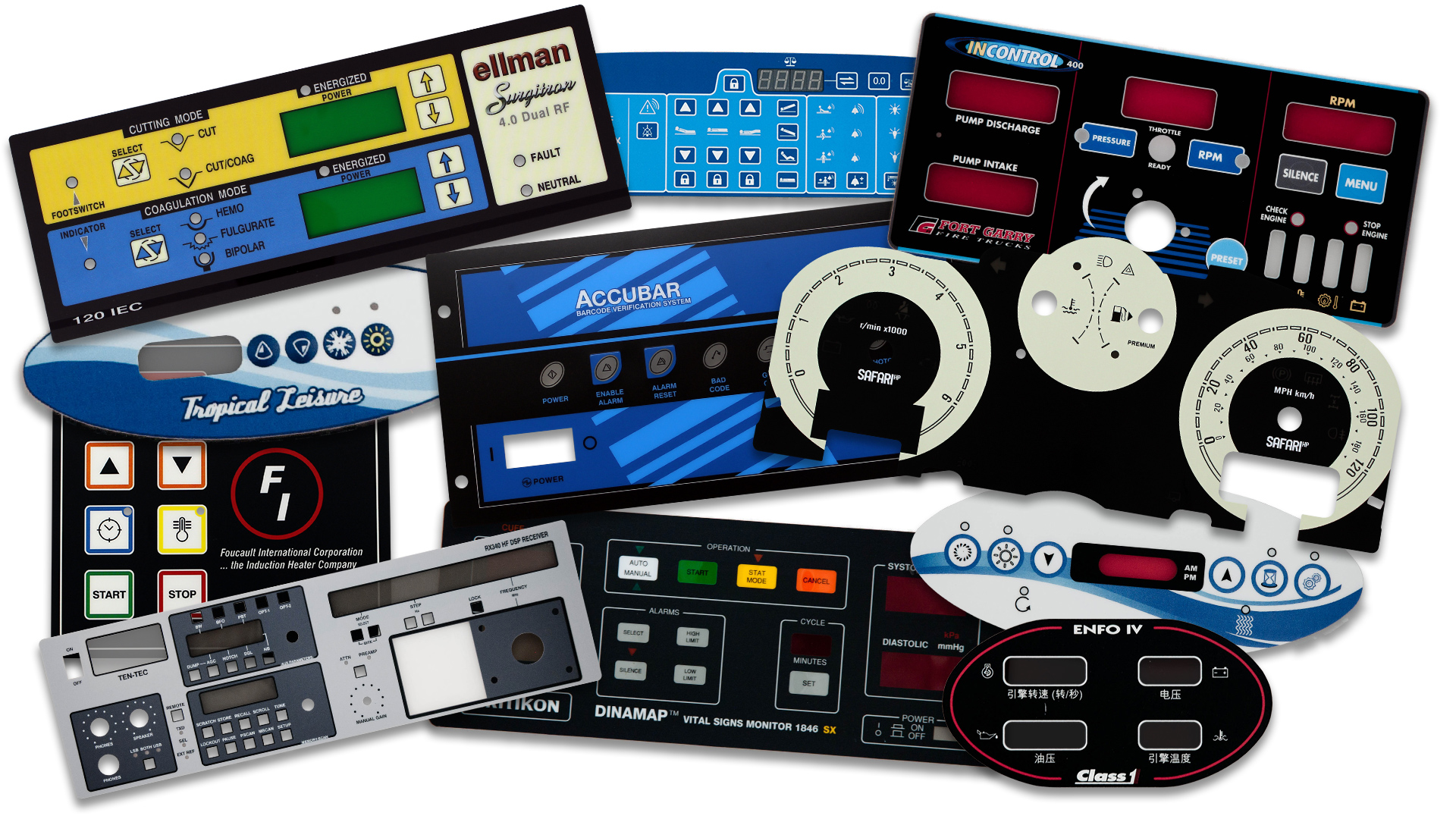 What Kind of Graphic Overlay Best Fits Your Needs? - Hallmark Nameplate